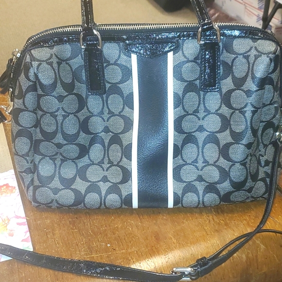 Coach | Bags | Coach Signature Pvc Satchel | Poshmark